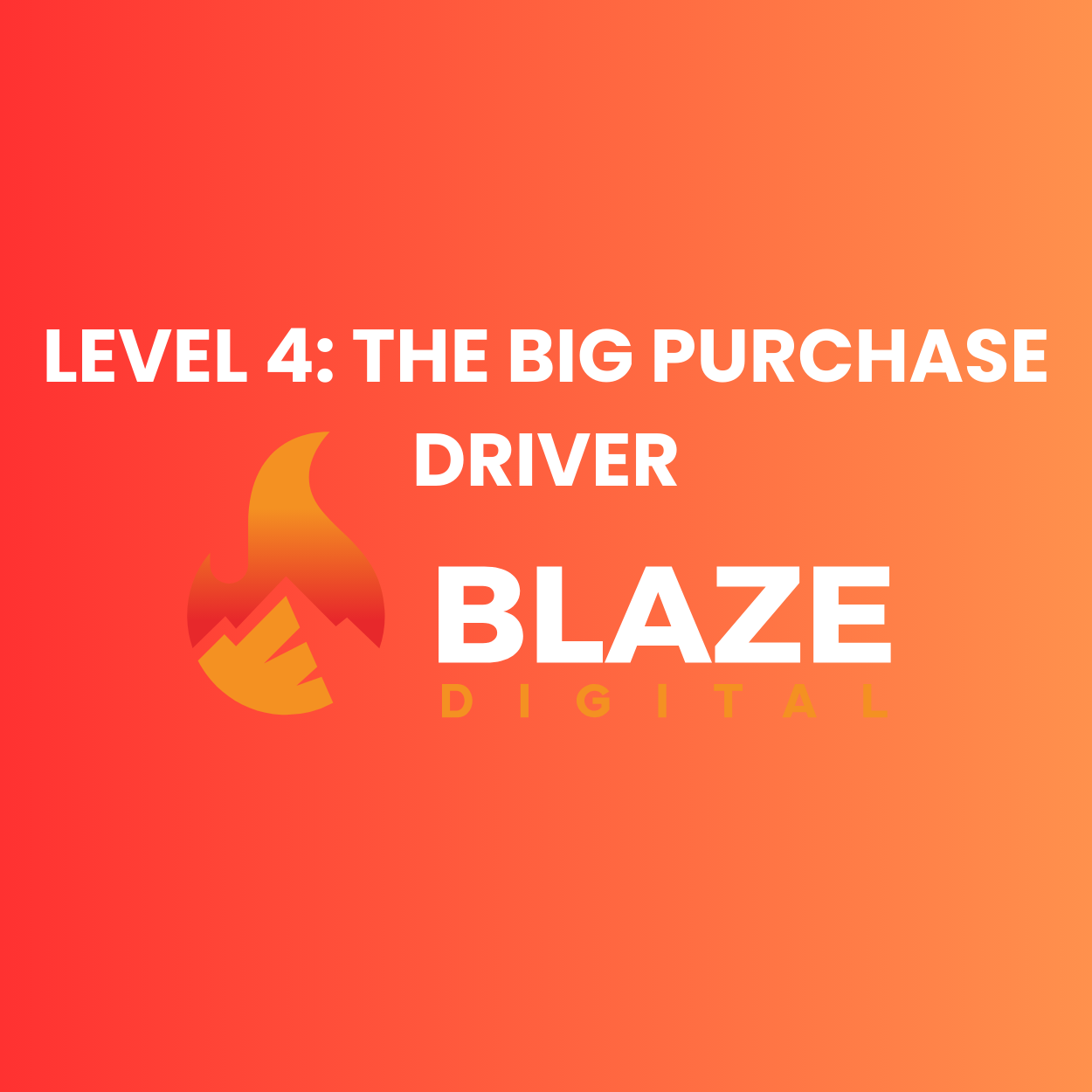 The Big Purchase Driver | Blaze Digital Solutions